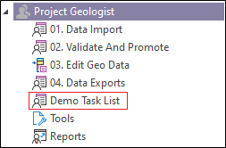 Adding a Task List to a Profile
