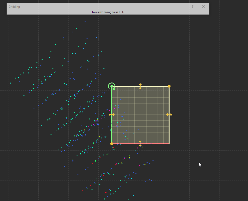 Workflow for Setting Interactive Grid Extents