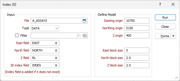 Index [webhelp.micromine.com]
