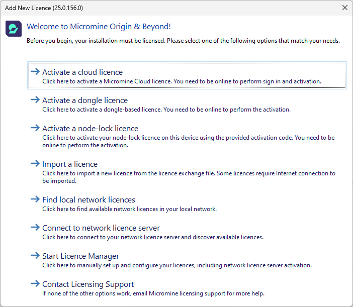 Connect to a Network Licence