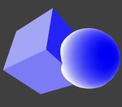 Boolean operations on wireframe solids