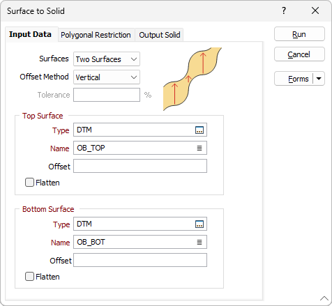 How to Calculate Thickness Between Two Surfaces in Micromine – Micromine Origin and Beyond
