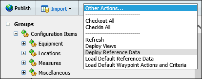 Reference Data Setup