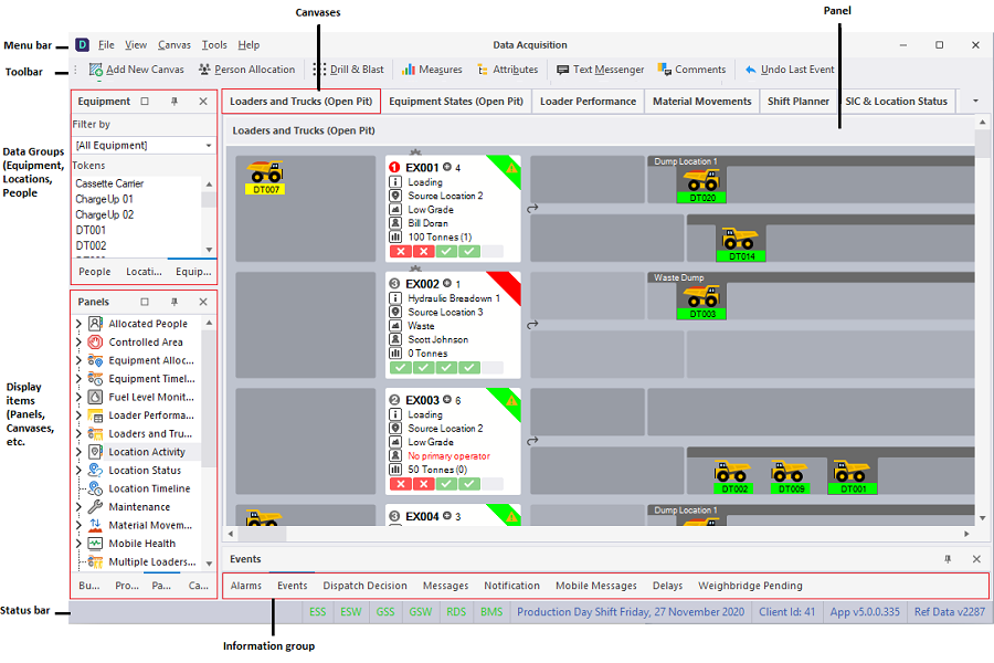Pitram Data Acquisition